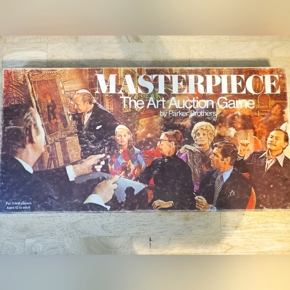 Parker Brothers | Games | 97 Masterpiece Board Game | Poshmark